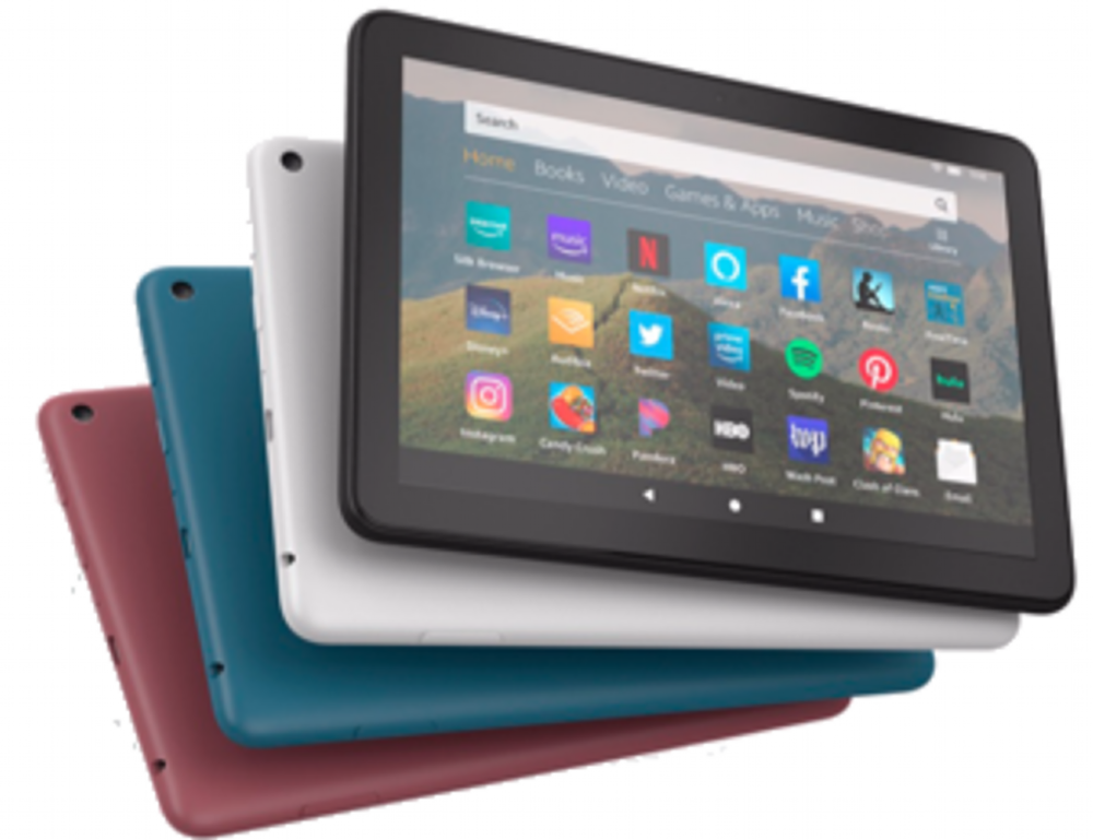 Tablet Amazon Fire Hd 8 2020 Kfonwi 8 32gb Black Com 2gb De Memória